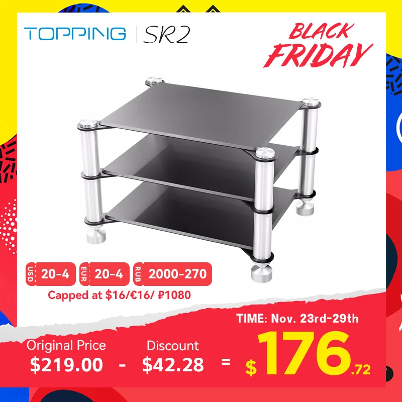 TOPPING-SR2-Aluminum-Rack-Compatible-with-D90-series-A90-series-Pre90 ...