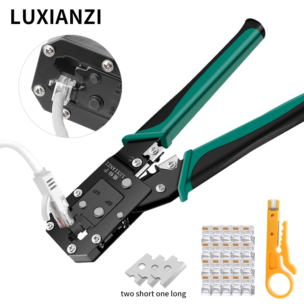 LUXIANZI-RJ45-Crimping-Tool-Network-Crimper-Professional-Stripper ...