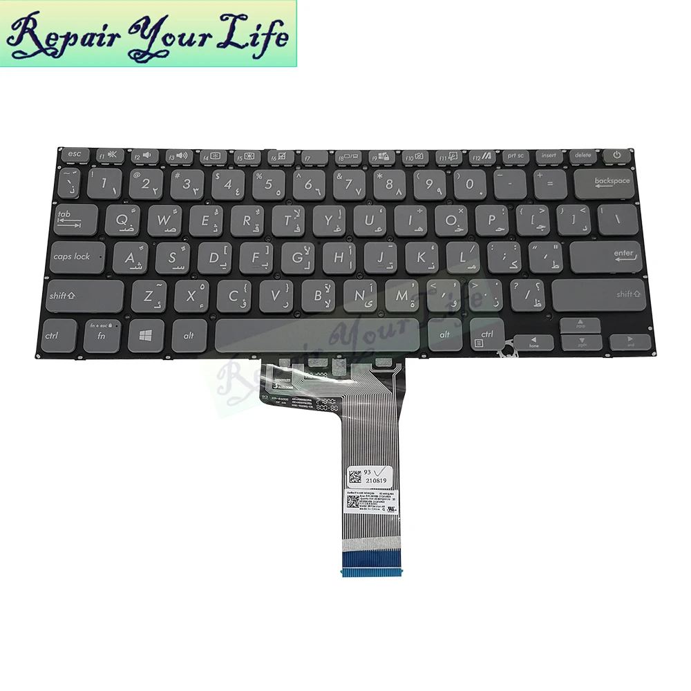 US-Arabic-BG-Bulgarian-Keyboard-for-Asus-X415-X415J-F415-F415FA-F415EA ...