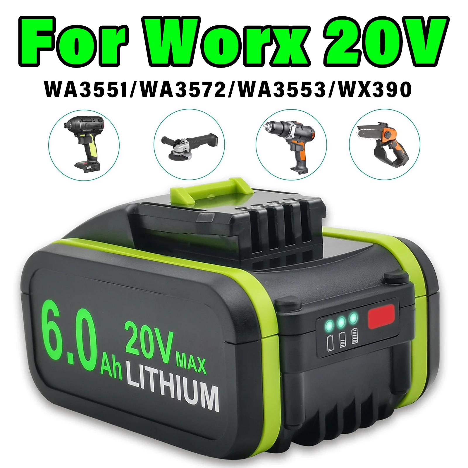 Powtree-replacement-battery-WA3553-WA3551-for-Worx-20V-battery-power ...