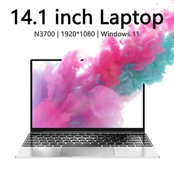 14.1 inch portable laptop Intel N3700 16GB RAM+1024GB ROM Narrow Bezel ...