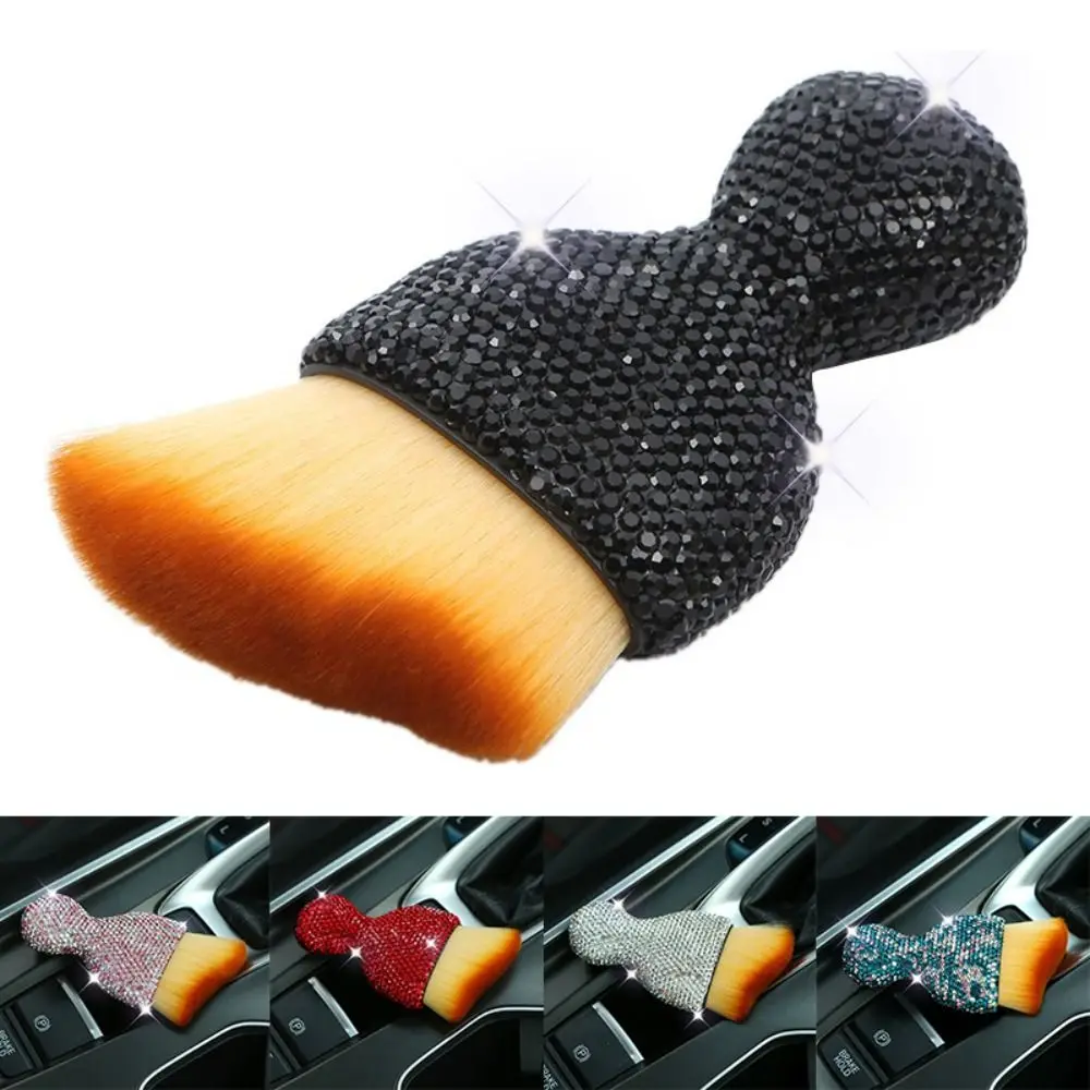 New-Dashboard-Auto-Interior-Accessories-Air-Outlet-Bling-Diamond-Brush ...