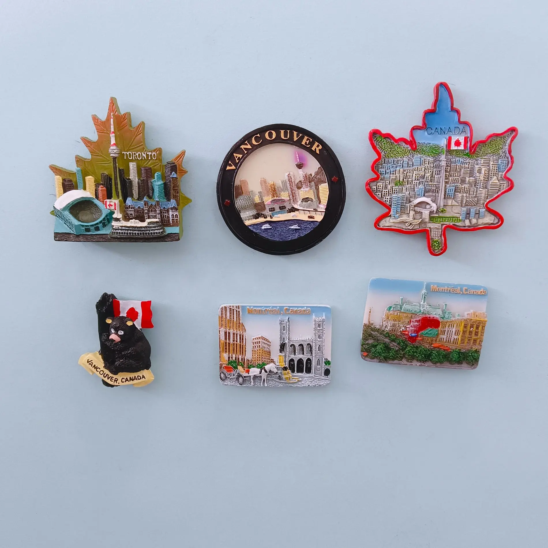 Canada 3D Fridge Magnets Collection Handicraft Gift Tourism Souvenir ...