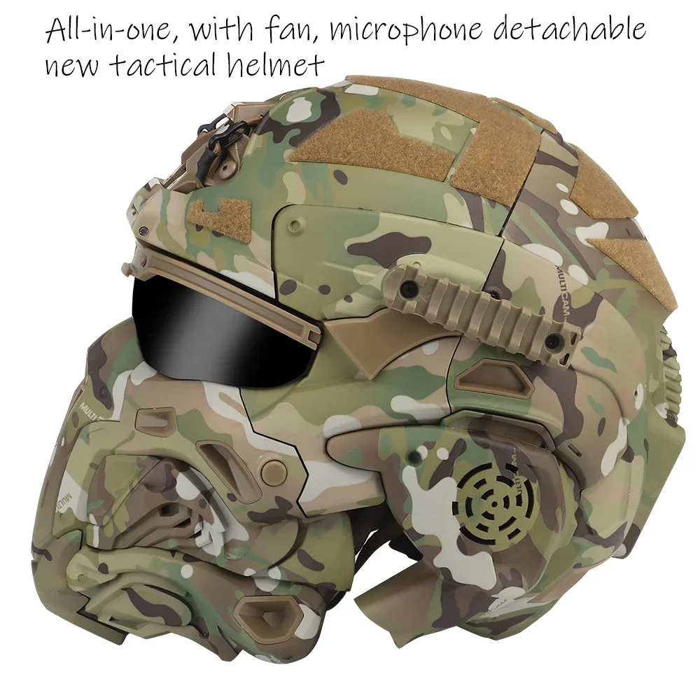 Militar-Helmet-FAST-Helmet-Built-in-Communication-Headset-Anti-fog-Fan ...