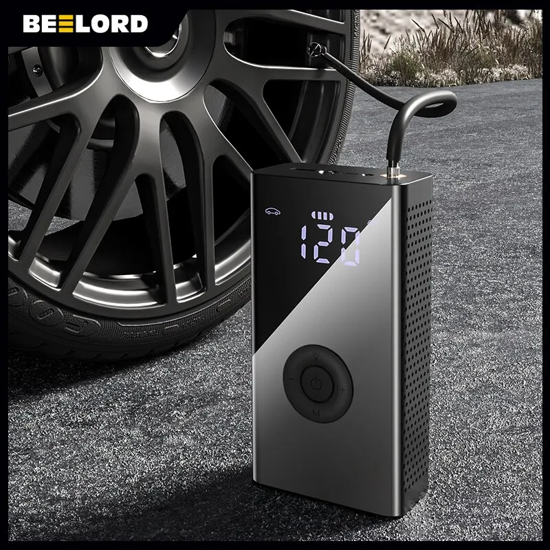 BEELORD-Car-Air-Compressor-Portable-Electric-Tyre-Inflator-Pump-with ...