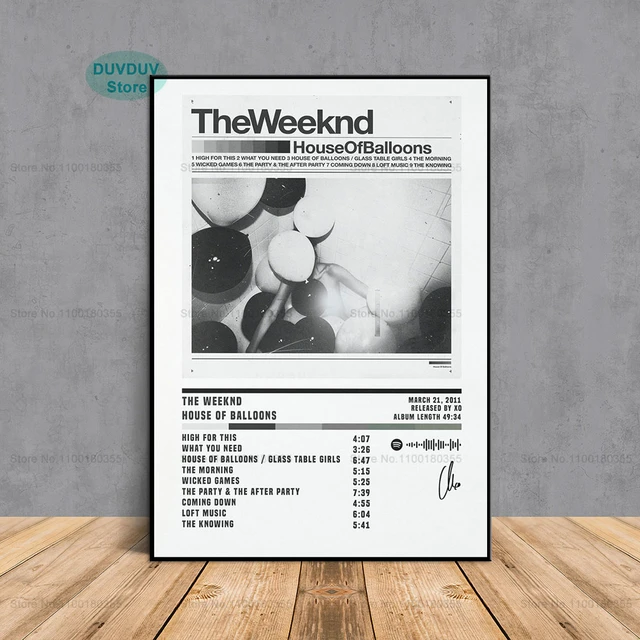 House Of Balloons The Weeknd Clean Cover