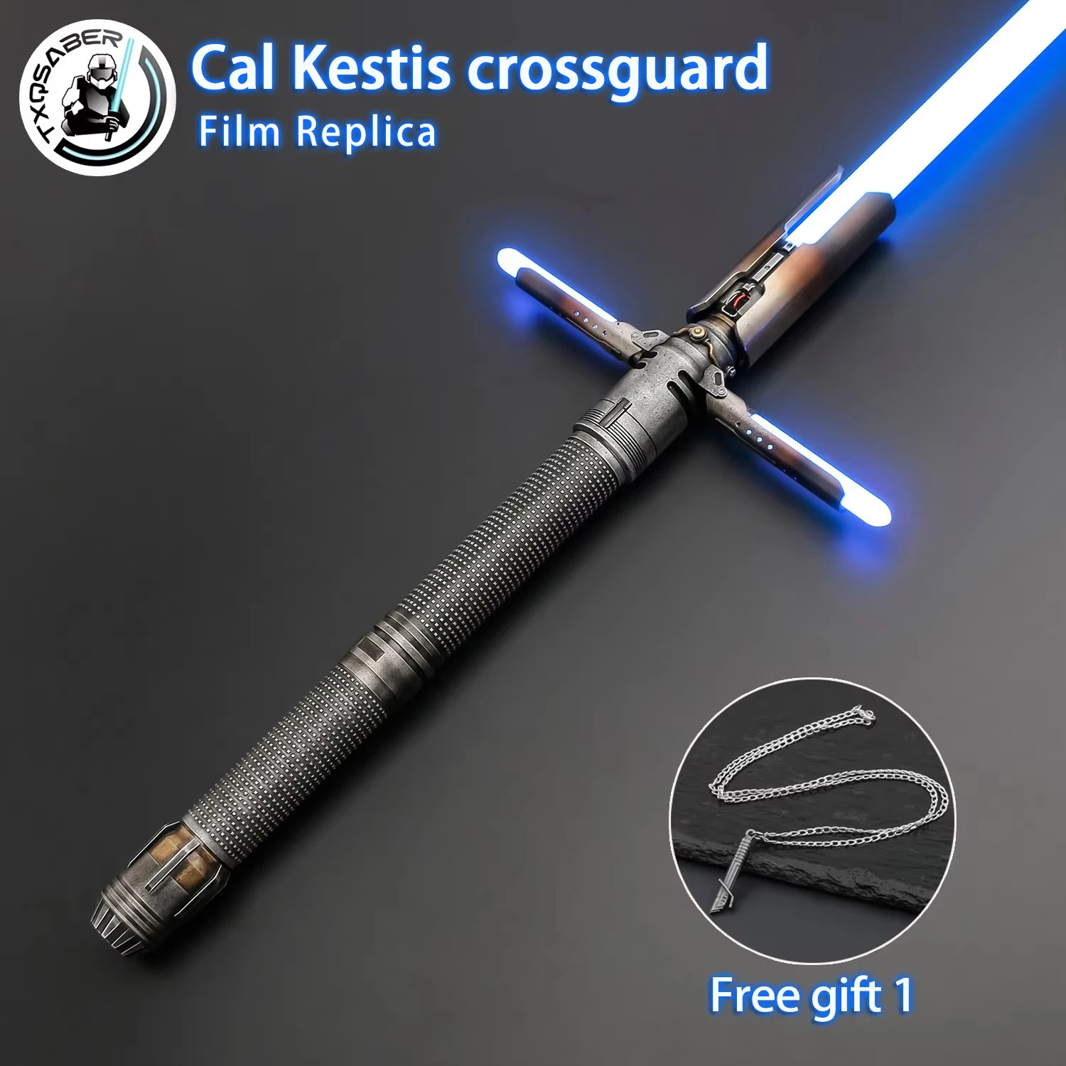 TXQsaber Cal Kestis crossguard Replica lightsaber Pixel laser sword ...