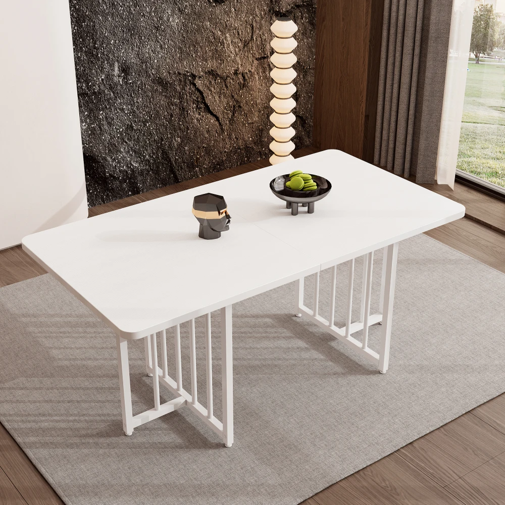 158-76-75-CM-Modern-Dining-Table-Easy-To-Install-Luxury-Dining-Tables ...