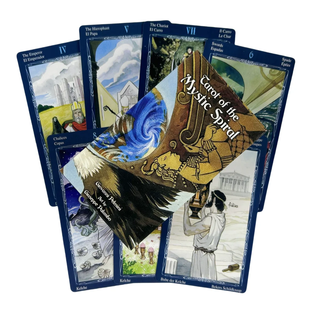 Tarot of The Mystic Spiral Cards A 78 Deck Tarot Cards English Visions ...