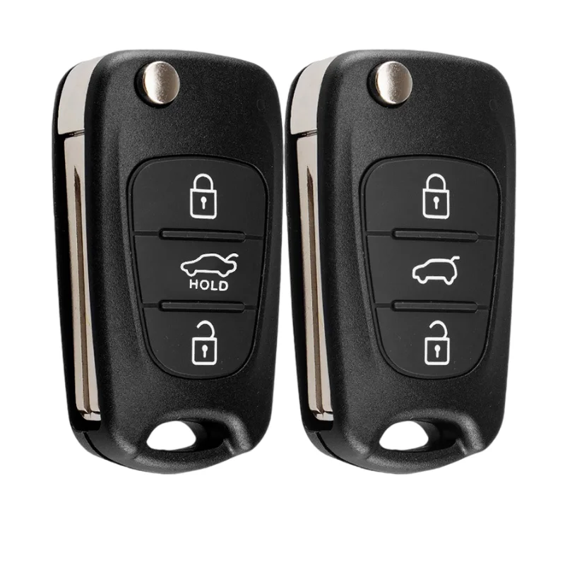 Replacement-Remote-Car-Key-Shell-3-BT-Flip-Folding-Key-Case-For-Kia-K2 ...