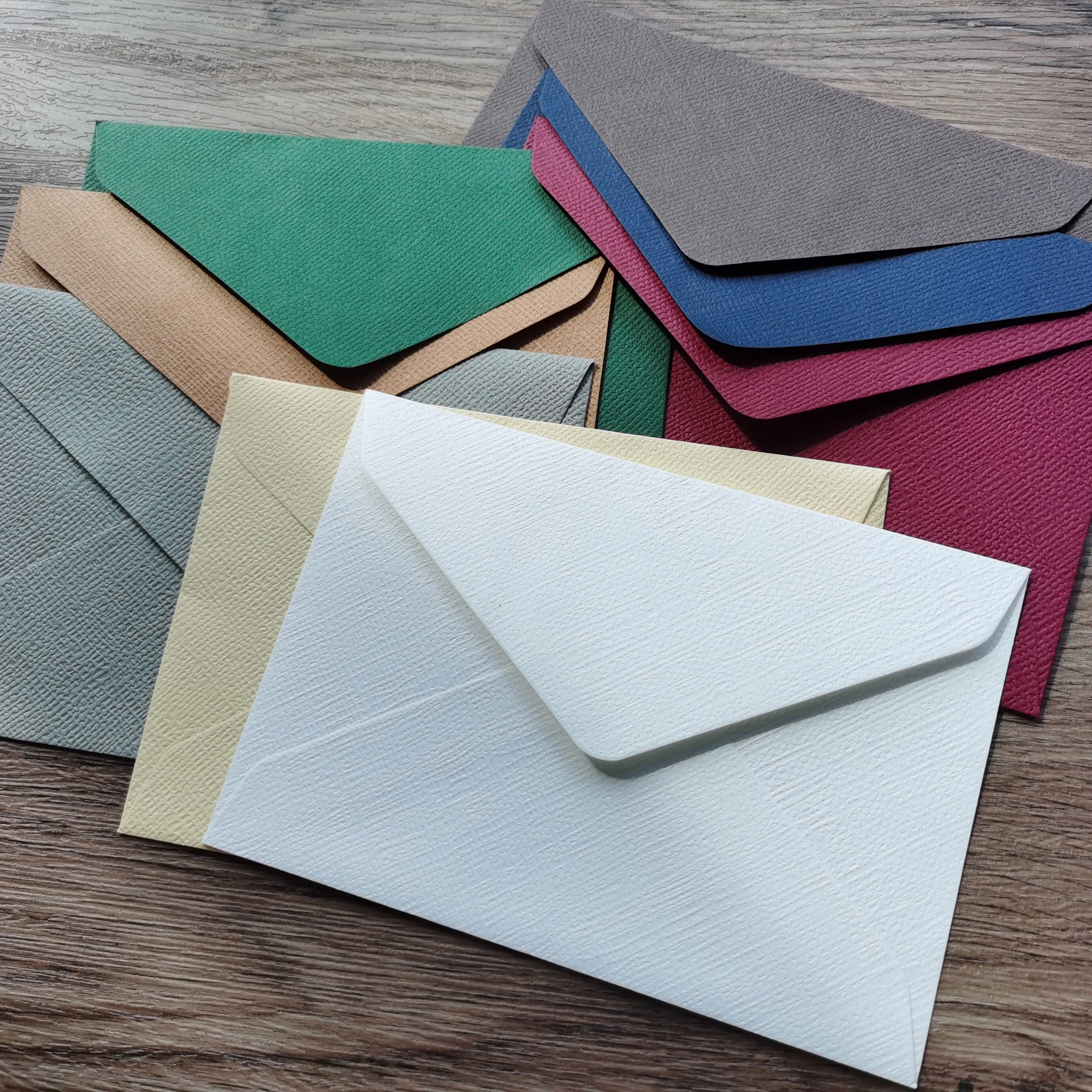 ENVELOPPE,8--Enveloppes De Fenêtre Rétro En Chanvre, Tissées ...