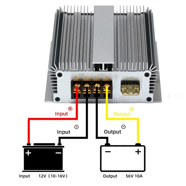 12 V – 56V 3A 10A Step Up Boost Converter Dc Tápegység Modul Autó Vagy ...
