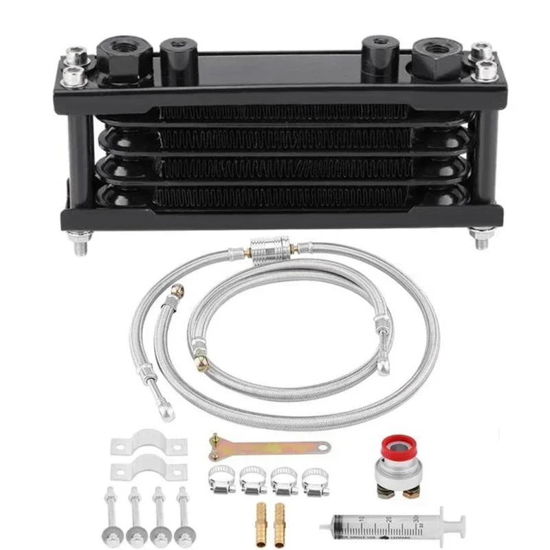 Motorcycle-Oil-Cooler-Radiator-Set-Motorcycle-Engine-Oil-Cooling ...