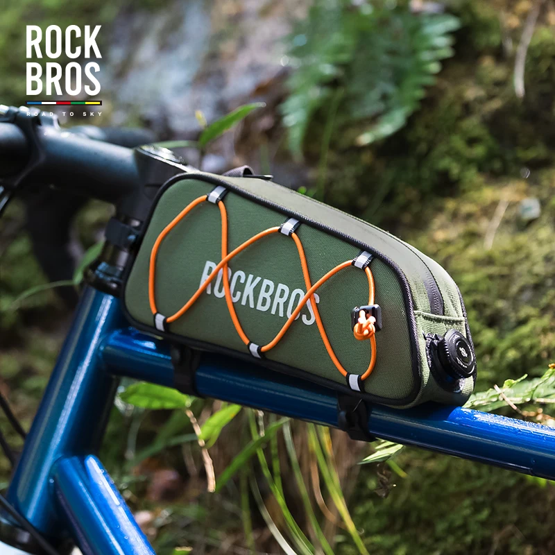 ROCKBROS-ROAD-TO-SKY-Cycling-Bag-Large-Capacity-Bicycle-Front-Tube-Bag ...