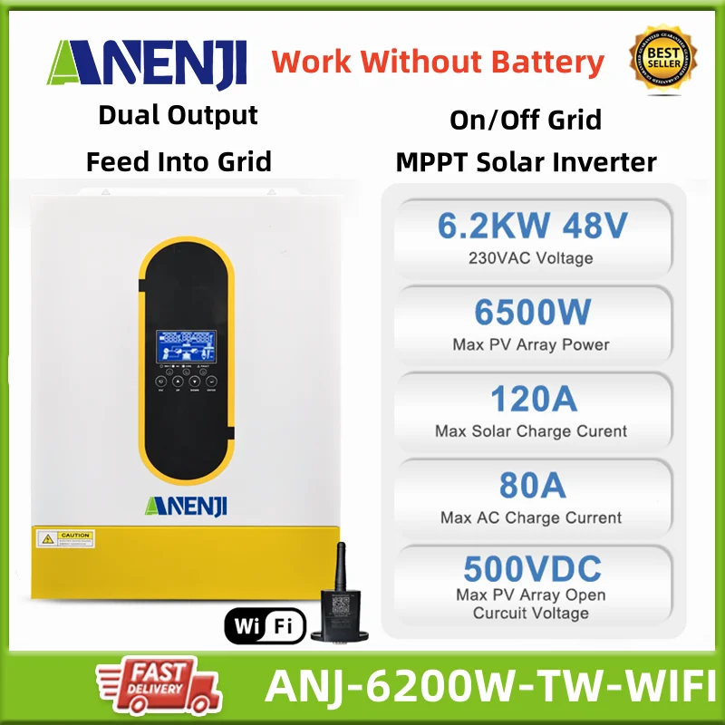 Hybrid-Solar-Inverter-6200W-48V-230V-Dual-Output-Pure-Sine-Wave-On-off ...