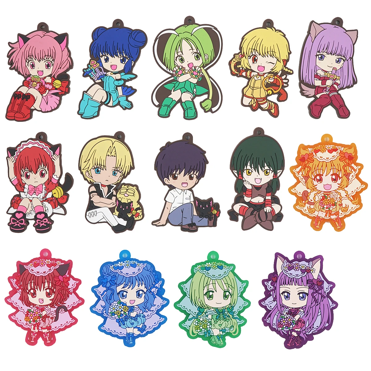 Tokyo Mew Mew Anime Game Momomiya Ichigo Aizawa Minto Fuon Purin Retasu ...