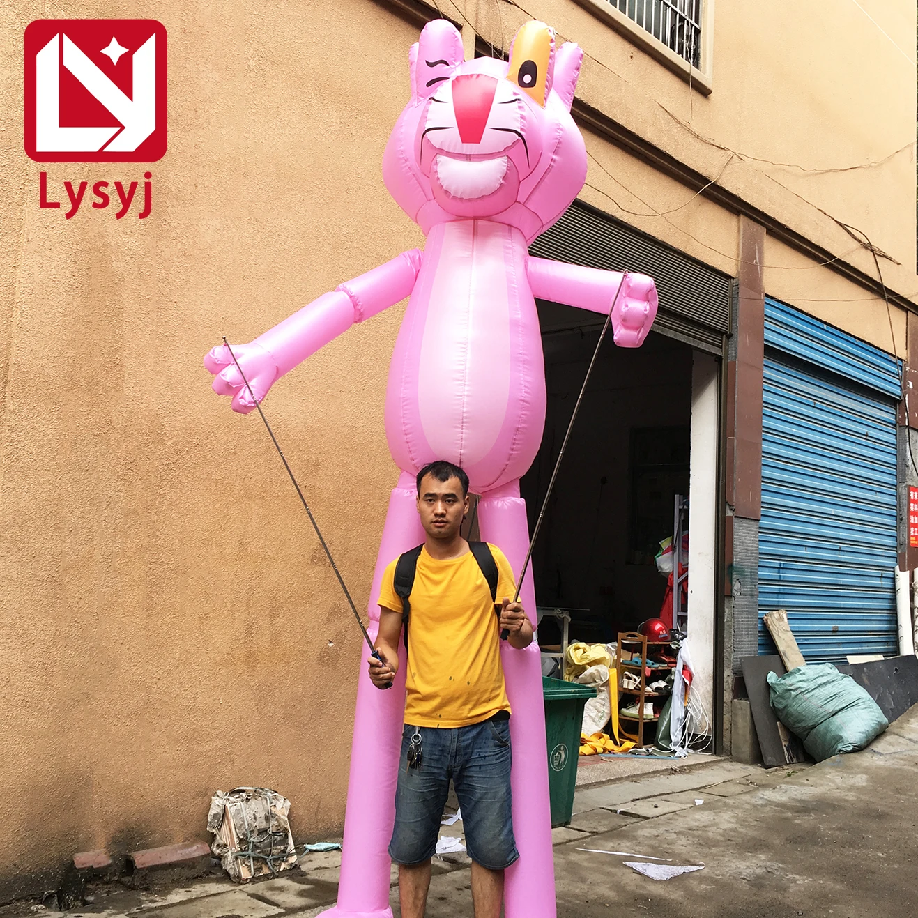 Pink Panther Cartoon Walking