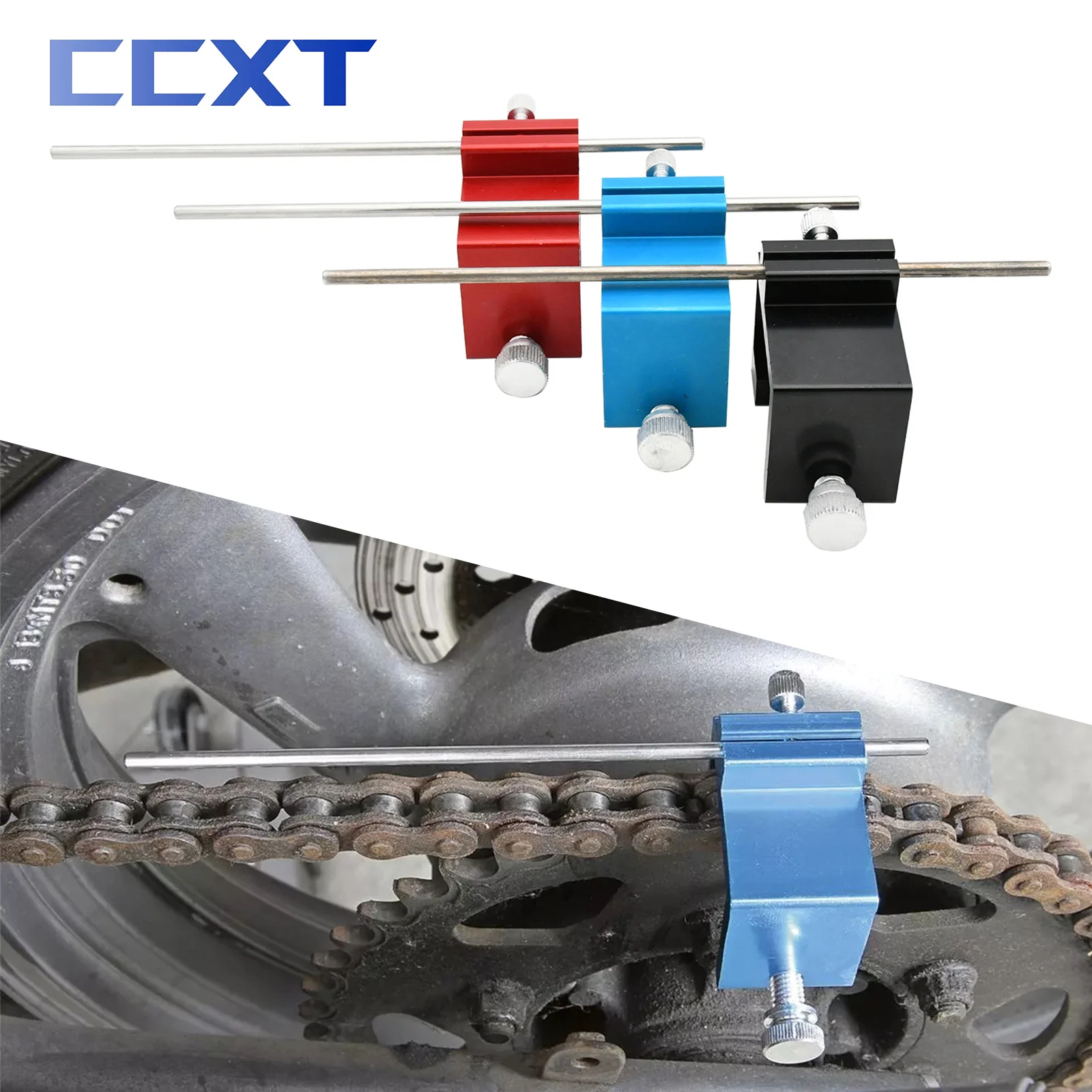 Motorcycle Sprocket Chain Alignment Tool For KTM Honda Yamaha Kawasaki ...
