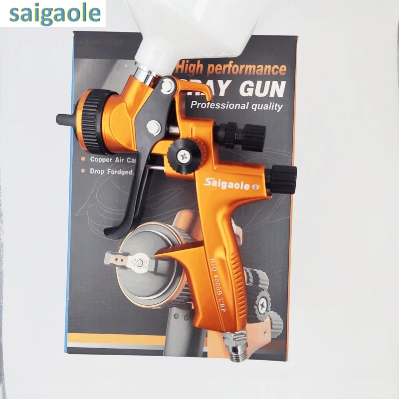 Saigaole 4000b Paint Spray Gun High Atomization Body Metal Auto ...