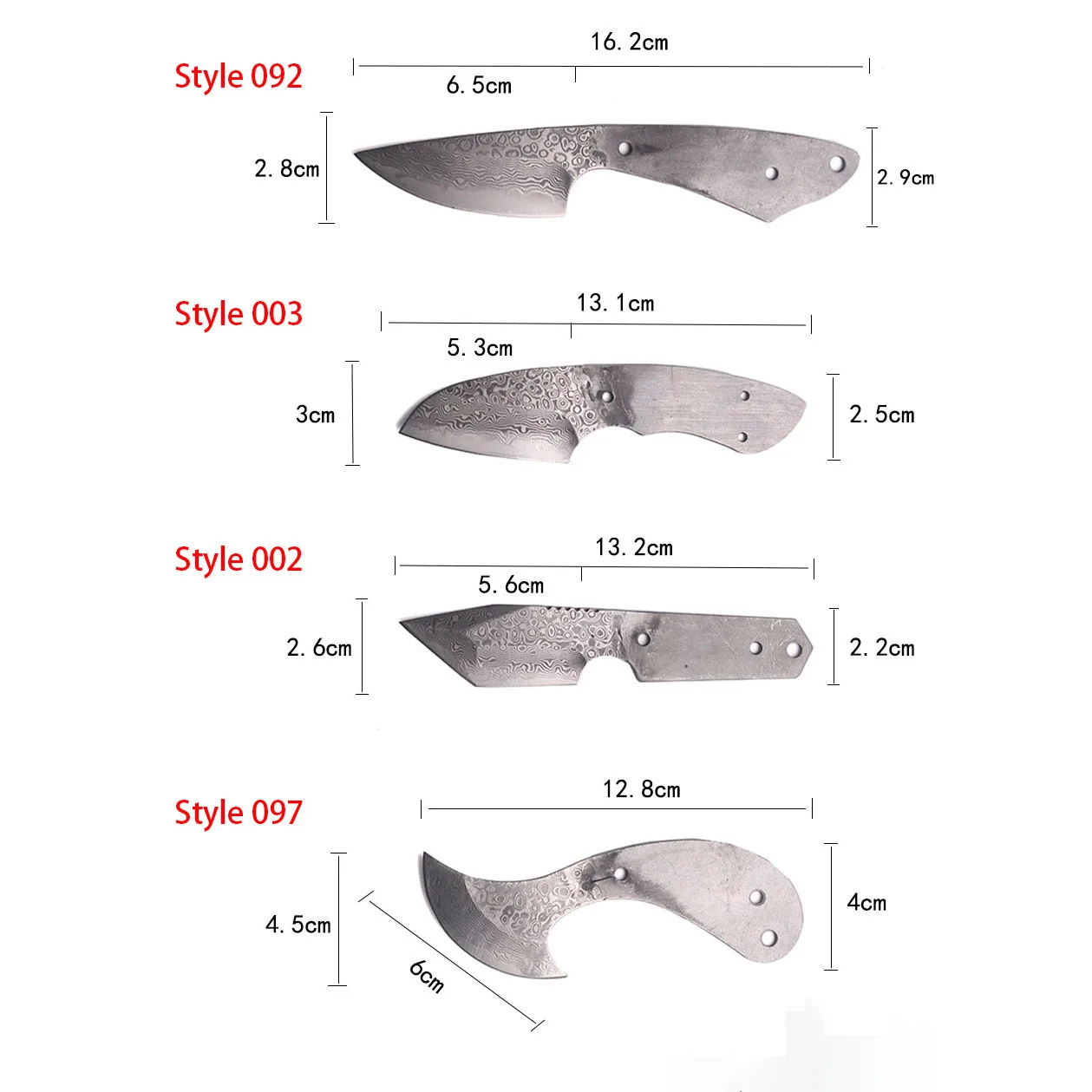 Knife Blank Templates
