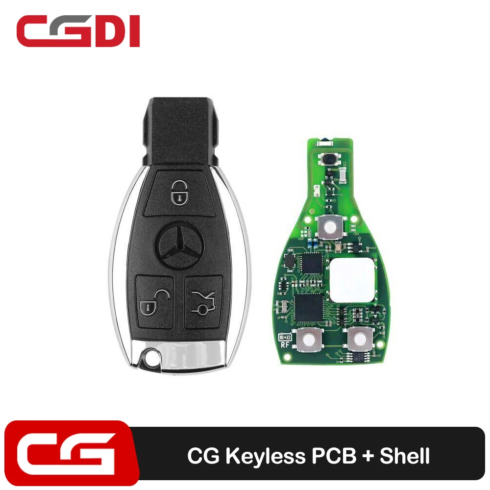 CG-Vers-o-Keyless-Go-Key-com-Shell-2-em-1-315MHz-433MHz-para-Mercedes ...