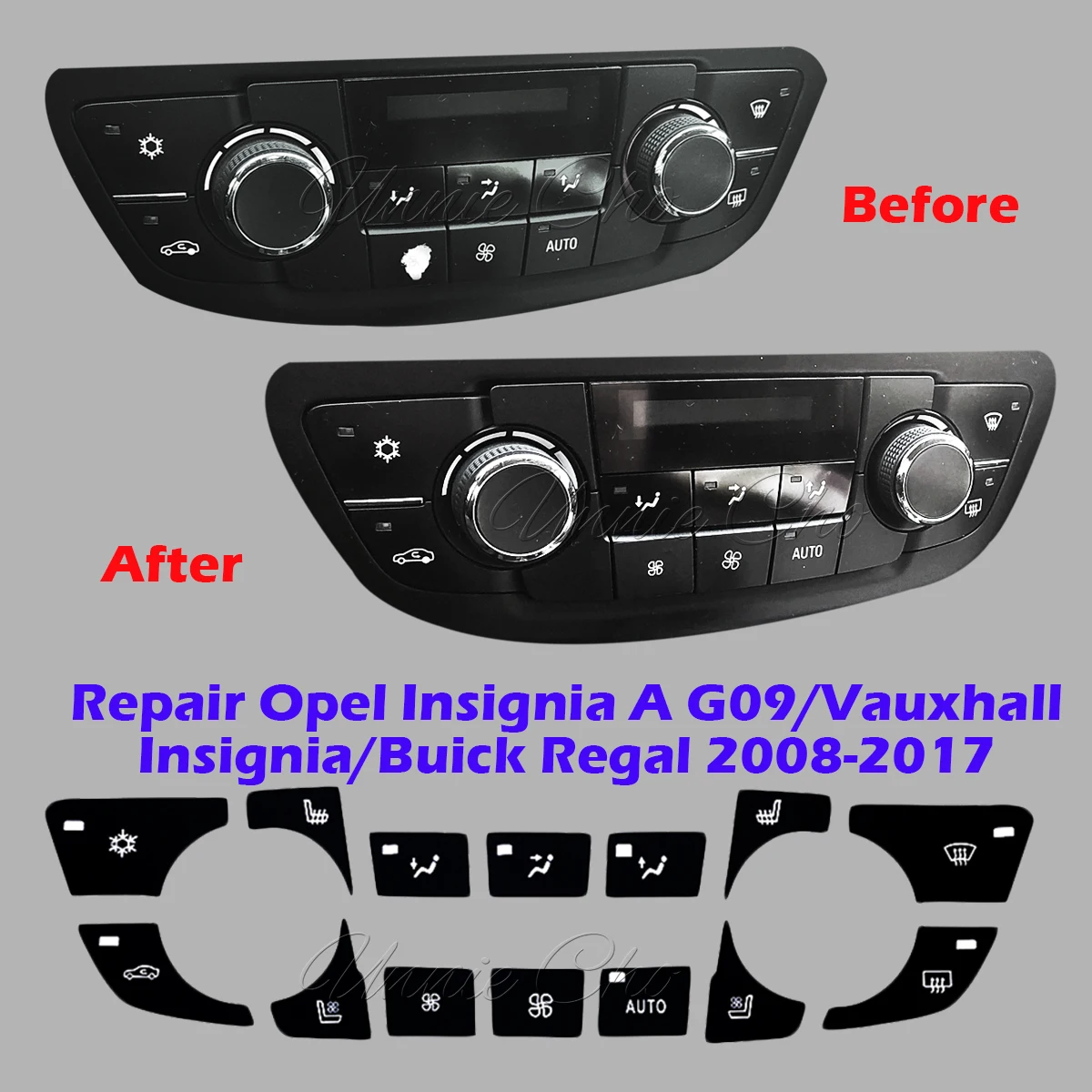 For-Opel-Insignia-Accessories-Interior-Button-Sticker-for-Insignia-A ...