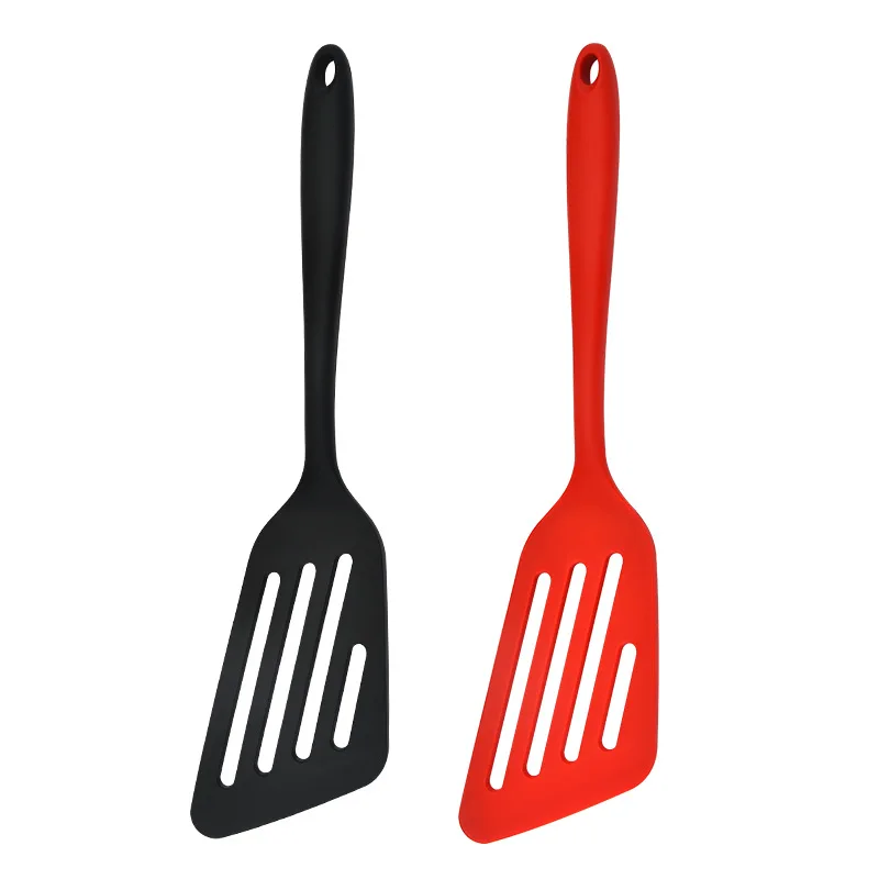 Household-Silicone-Spatula-Steak-Scoop-Spatula-Oblique-Slotted-Turner ...