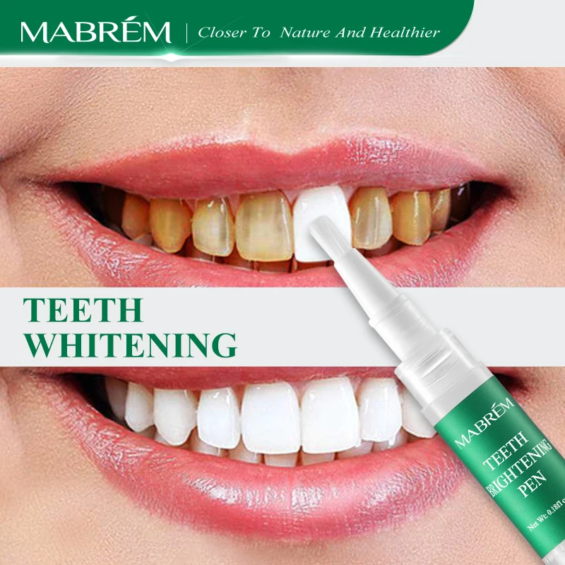 MABREM-Teeth-Whitening-Pen-Oral-Cleaning-Care-White-Bright-Remove ...