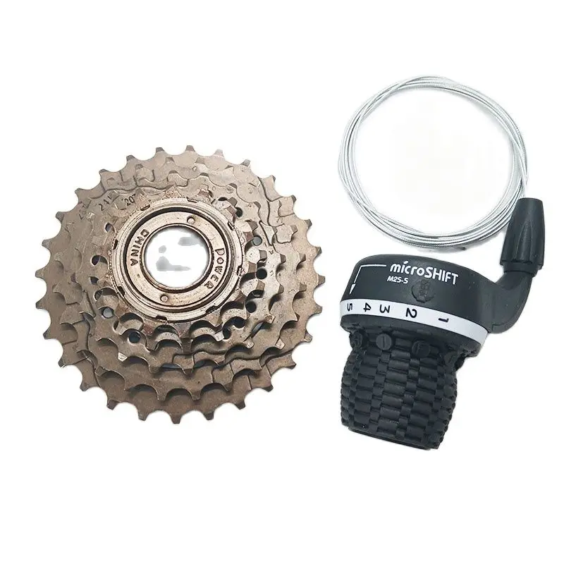 Bicycle-shifter-microSHIFT-5Speed-Twist-Grip-Gear-Shifters-Trip-with ...