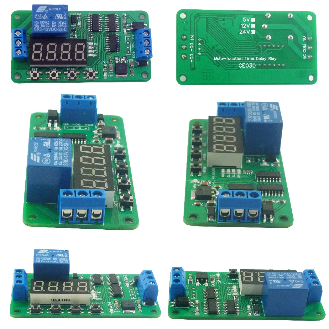 Multifunction-Timer-CE030-V2-Delay-Relay-Module-DC-5-24V-Simple-PCL ...