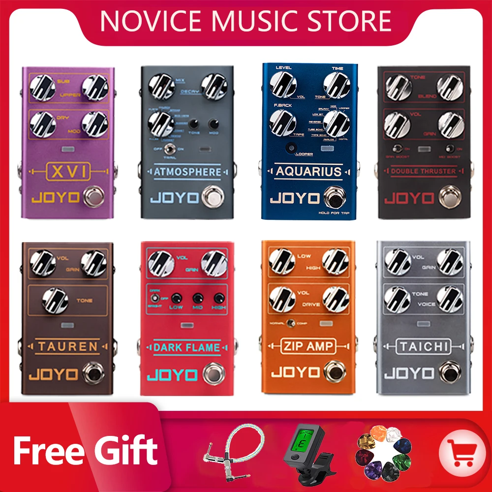 JOYO-R-Series-Guitar-Effects-Pedal-TAUREN-TAICHI-MAXIMUM-UZI-Distortion ...