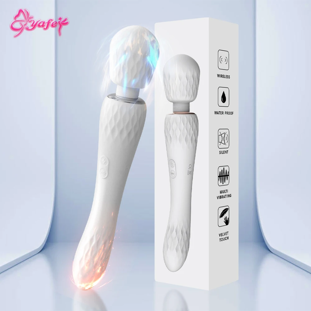 Powerful Magic Wand Vibrators For Women Clitoris Stimulator G Spot ...