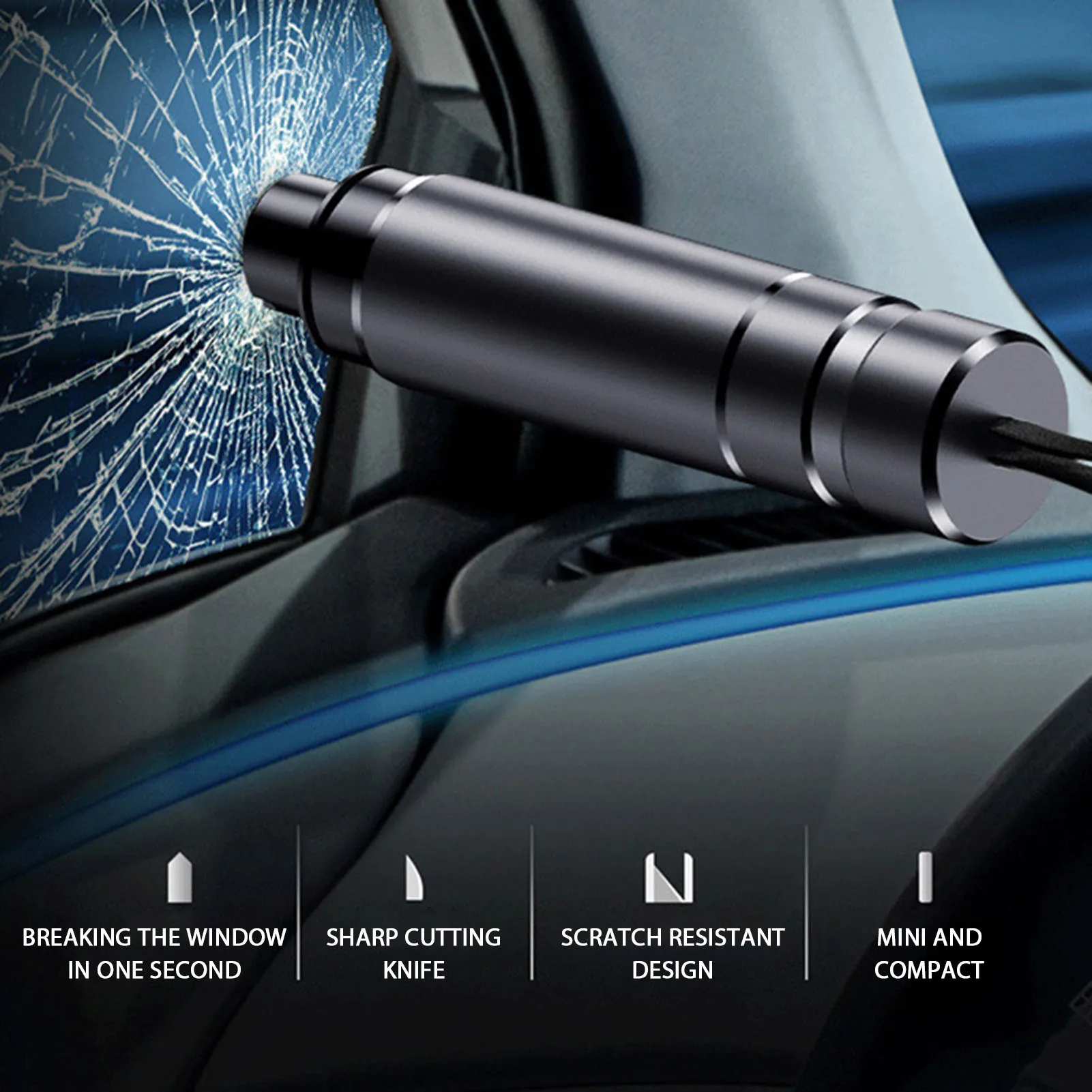 Car-Window-Breaker-Portable-Metal-Cars-Safety-Hanmmer-with-Seatbelt ...