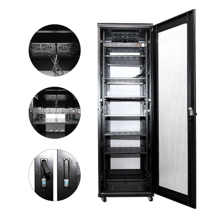 OEM Server Rack Battery Case 19 Inch 22U Indoor Network Mount Cabinet ...