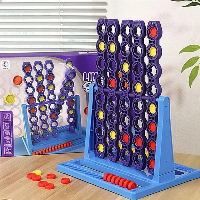 Educational Toy Chess Children Toys Puzzle Board Game Line Up 4 Classic ...