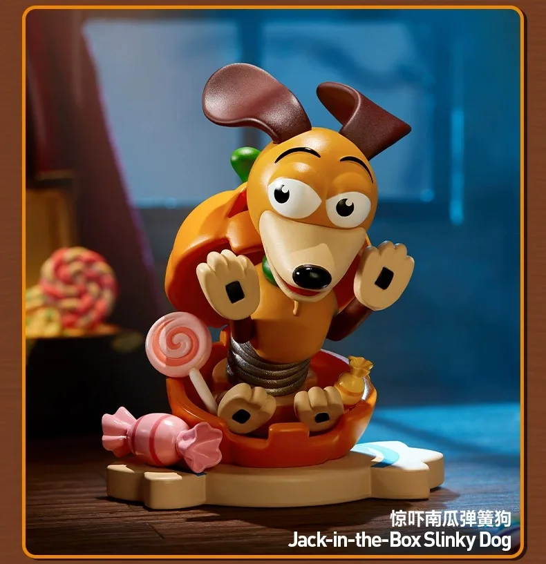 POP MART Toy Story Spooky Night Series Blind Box Toys Story Woody Buzz ...