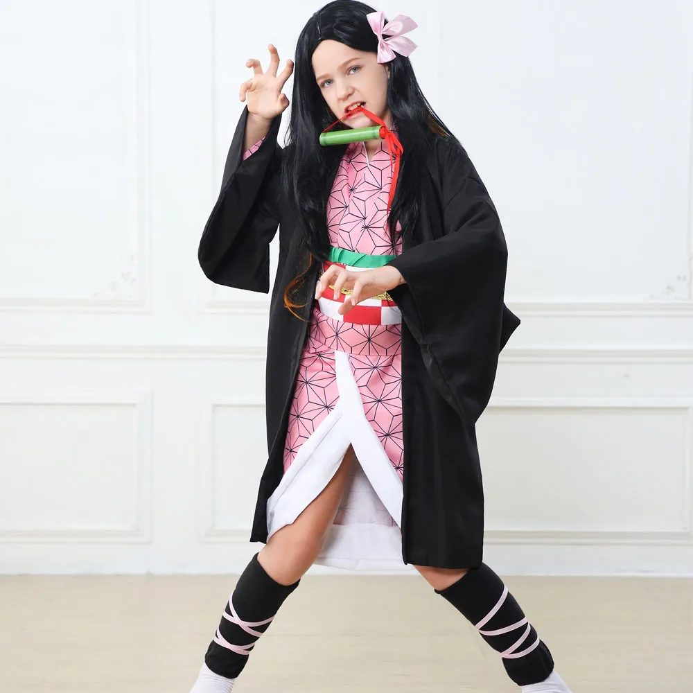 Anime-Demon-Slayer-Kamado-Nezuko-Cosplay-Costume-Kimetsu-No-Yaiba ...
