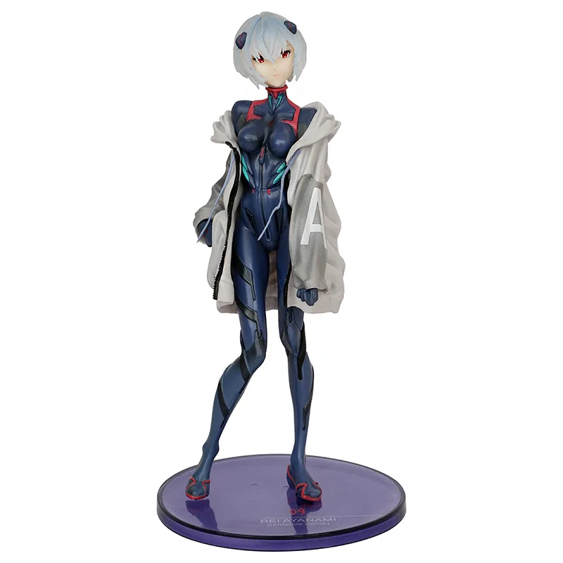 Figura de acción de EVA Millennials Illust Ayanami Rei, 21CM, NEON GENESIS EVANGELION, colección ...