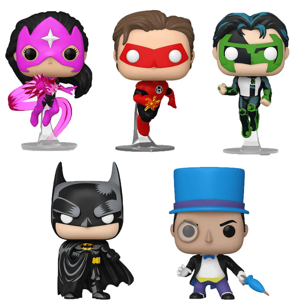 Funko-Pop-Heroes-DC-Star-Sapphire-456-Batman-461-The-Penguin-485-Hal ...