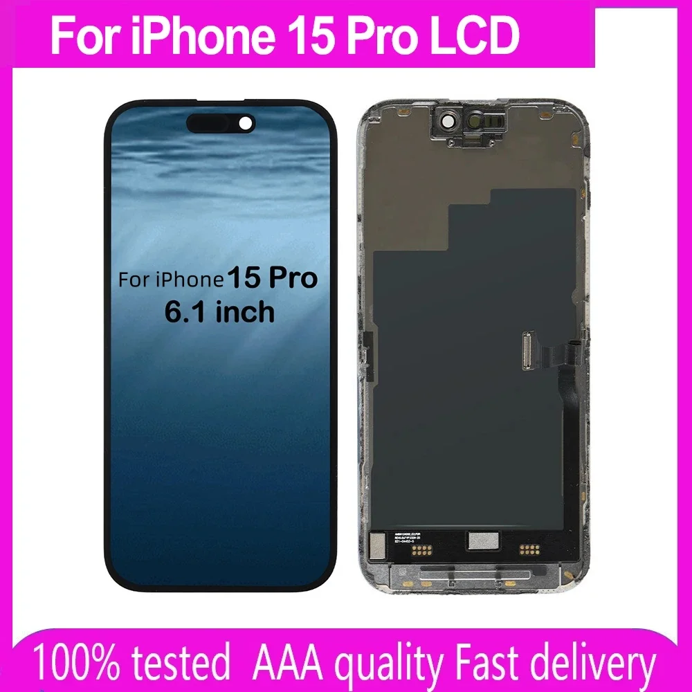 Wholesale-OEM-6-1-For-Iphone-15-Pro-LCD-Display-Touch-Screen-Digitizer ...