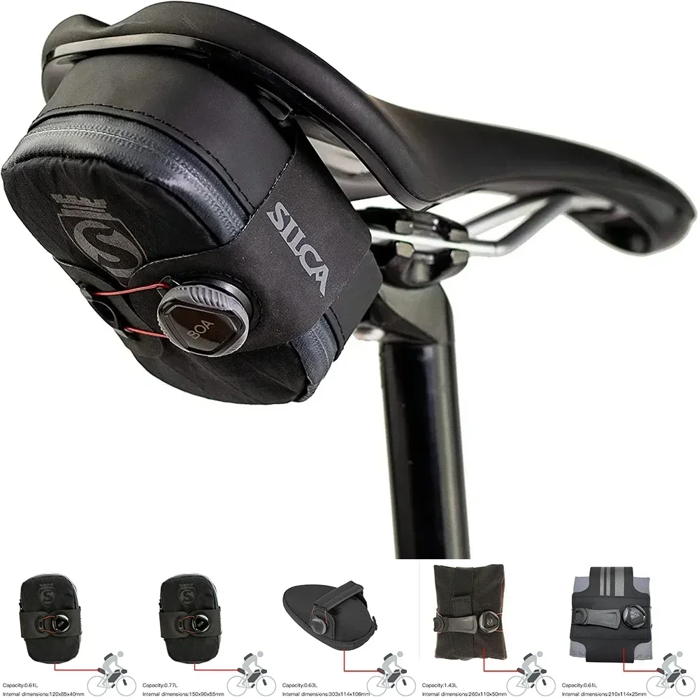 Bolsa-de-Silca-superior-Marco-con-cremallera-sill-n-tubo-de-manillar ...