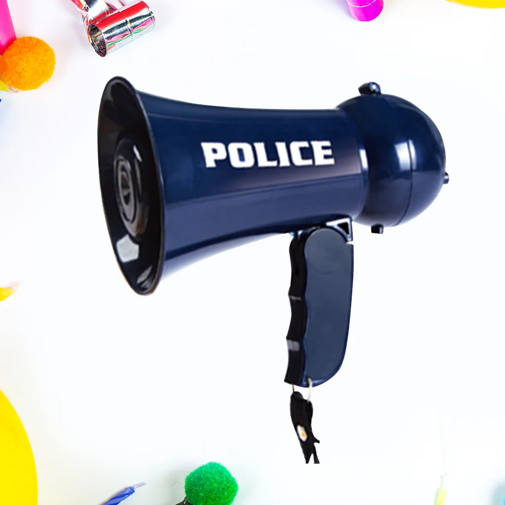 Megaphone-Toy-Police-Kids-Loudspeaker-Accessories-Officer-Costume ...
