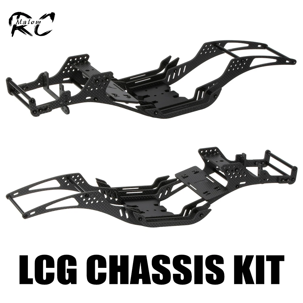 Carbon-Fiber-LCG-Chassis-Frame-Kit-Cheater-Rigs-for-1-10-RC-Crawler ...