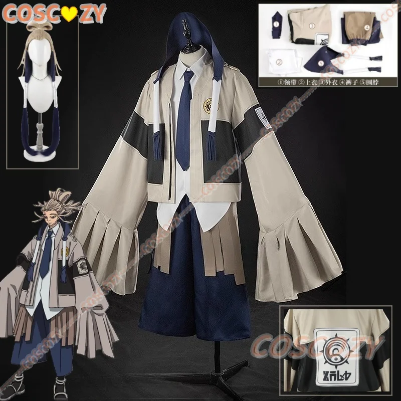 Anime Gachiakuta Tamsy Caines Cosplay Costume Wig Cleaners Full Set ...