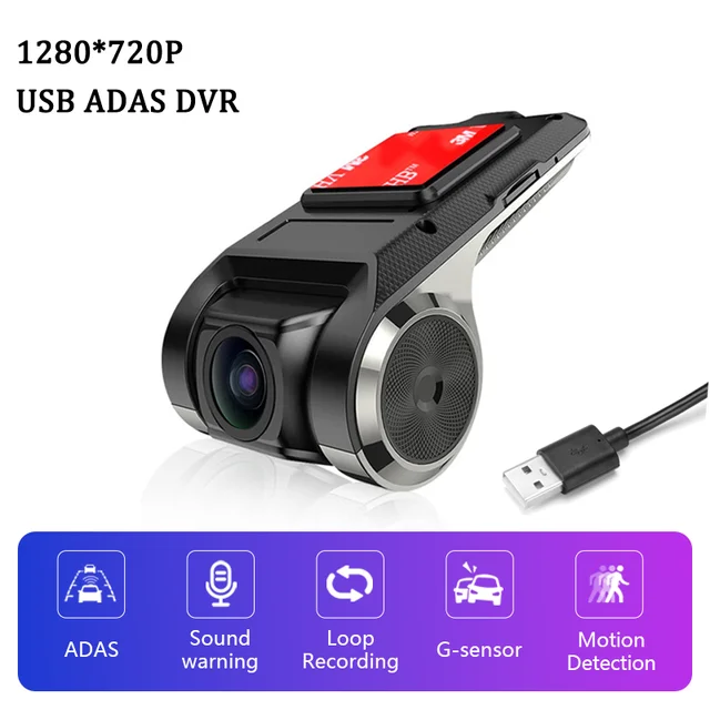 Srnubi FHD 1080P Dash Cam for Android Multimedia ADAS Car DVR Dashcam ...