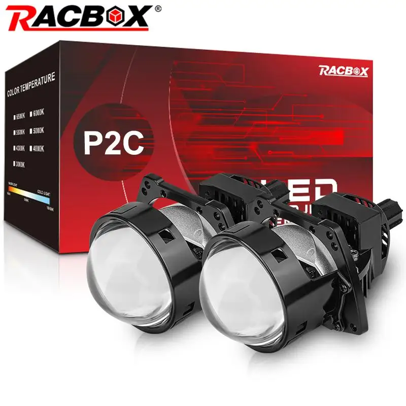 100W-3-inch-Bi-led-Headlights-Lenses-6000K-Projector-Lens-High-Low-Beam ...