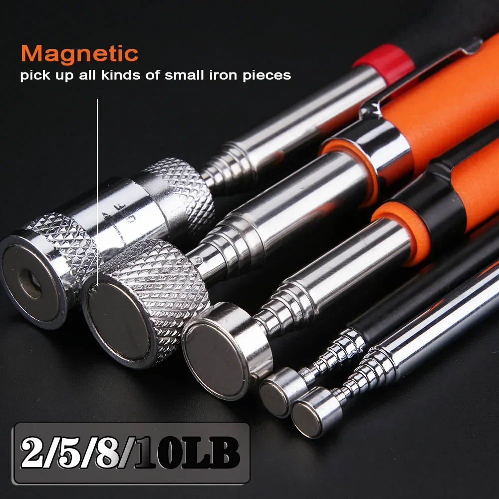 2-5-8-10LB-Metal-Pickup-Stick-Portable-Metal-Suction-Stick-Retractable ...