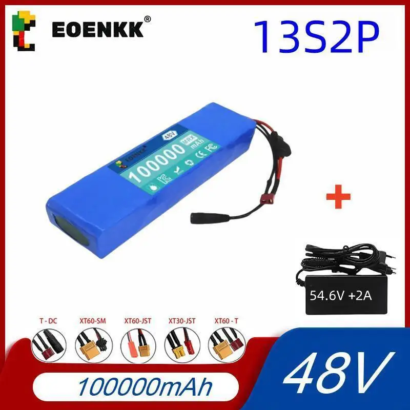 EOENKK-13S2P-48V-100000mAh-Lithium-ion-Battery-Pack-with-BMS-54-6V ...
