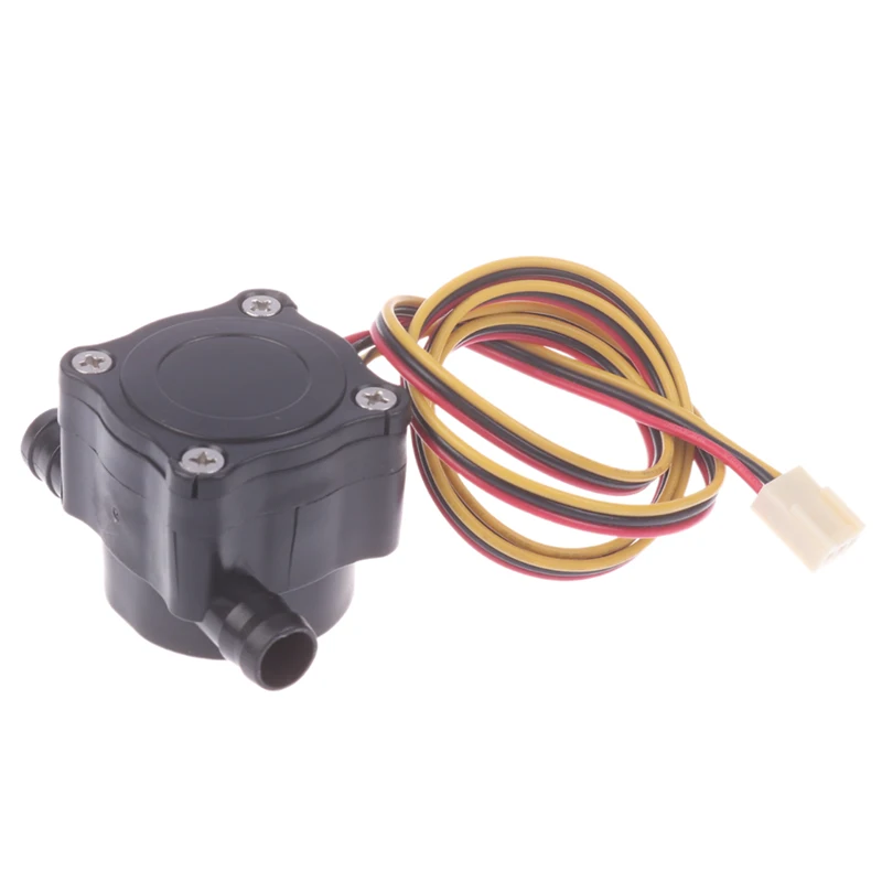 Water Flow Sensor Hall Effect Flow Sensor Rated Voltage DC 5V Water ...