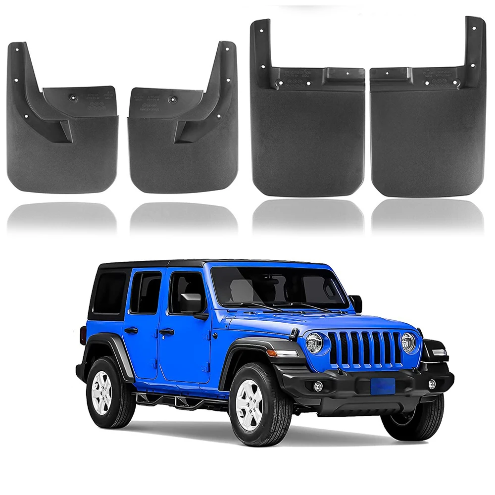 Car-Front-Rear-Mudguard-for-Jeep-Wrangler-JL-Gladiator-JT-2018-2024 ...